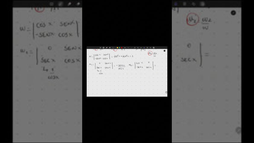 Turma de Eng Quimica: Eq. 1 Questões de EDO(Q1A, Q2A, Q5A, Q6A, Q8A) - Exatas.TV